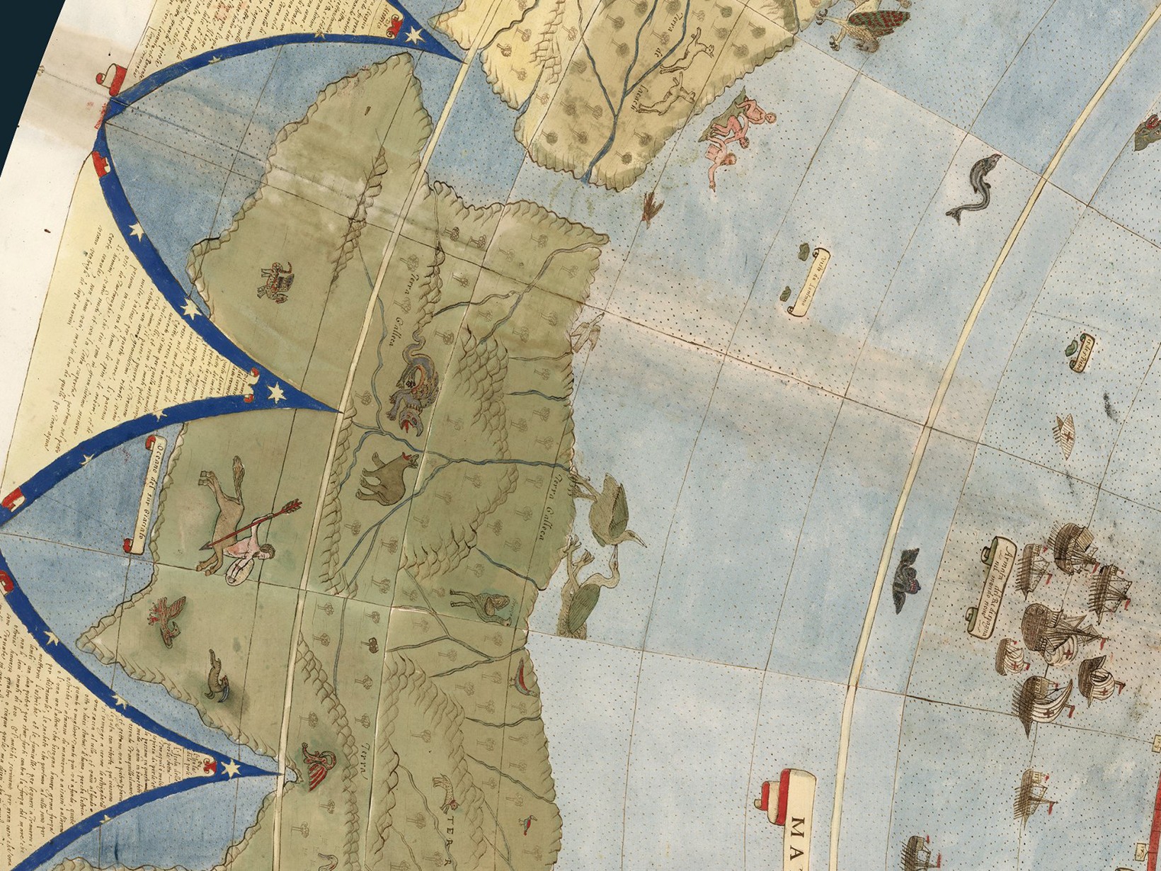 World Map 1587 urbano monte